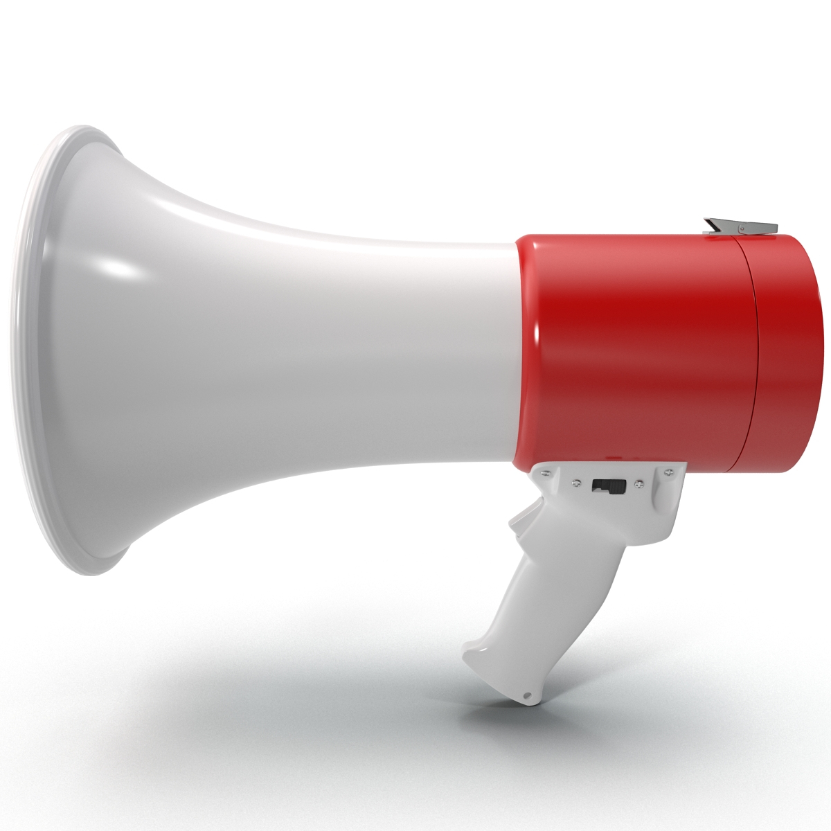 3d megaphone 2 model