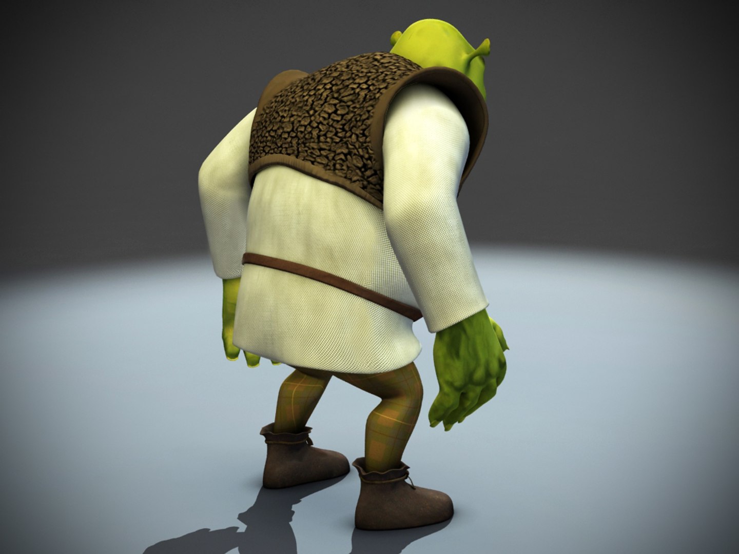 3ds Max Shrek Rigged