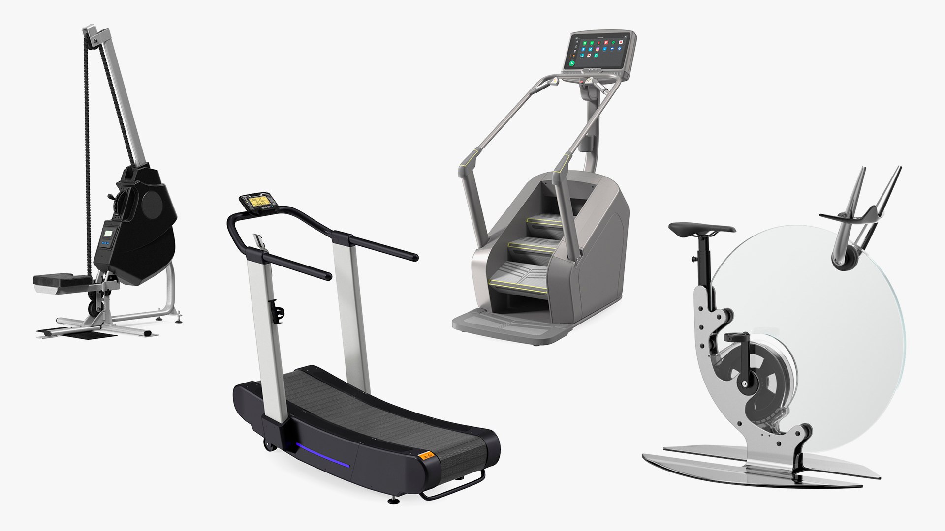 3D model Workout Machines Collection 2 - TurboSquid 2108417