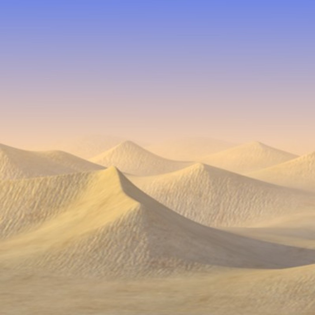 desert sand 3d model