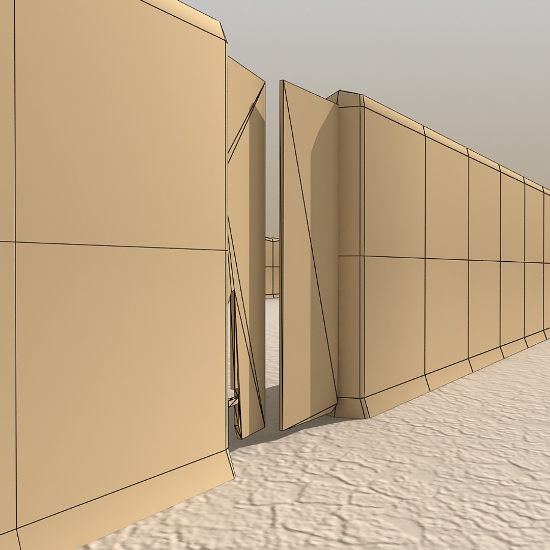 3d 3ds Arab Mud Walls Collections
