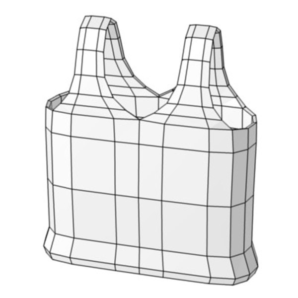 shopping bag 3d model