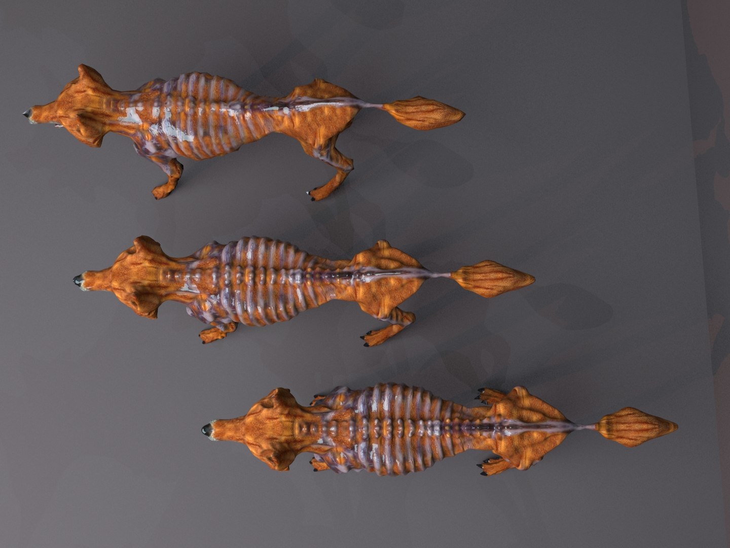 Hungry fox animals 3D - TurboSquid 1504200