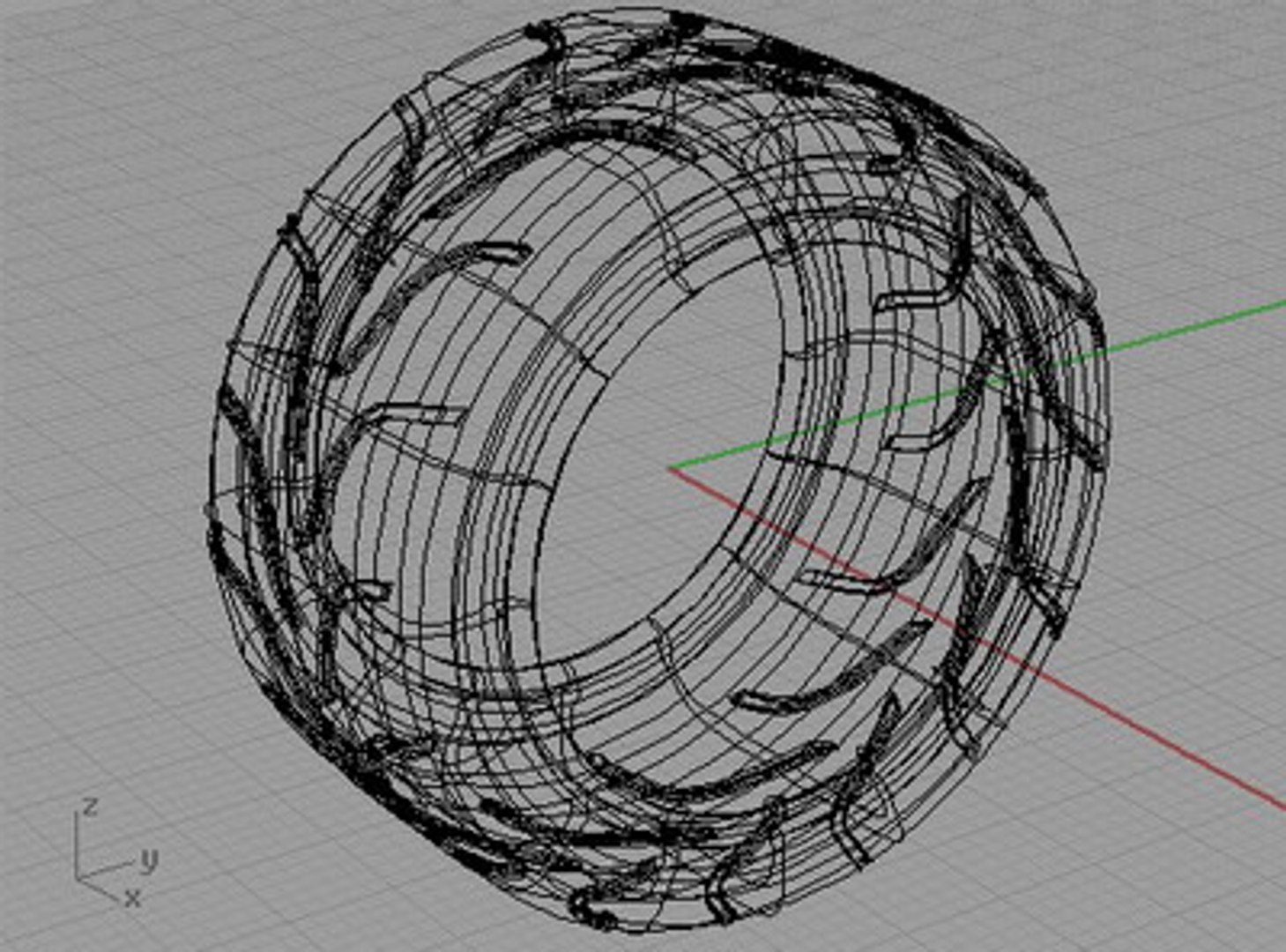 Tyre 3d Model