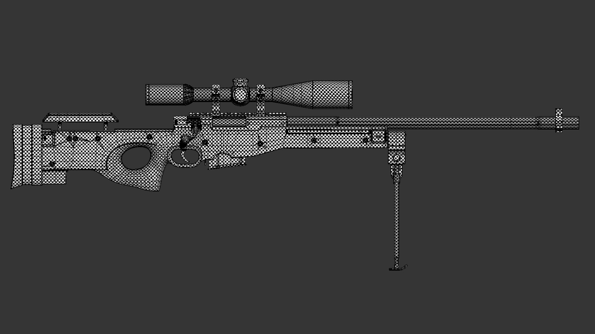 Sniper Riffle 3D Model - TurboSquid 1897372