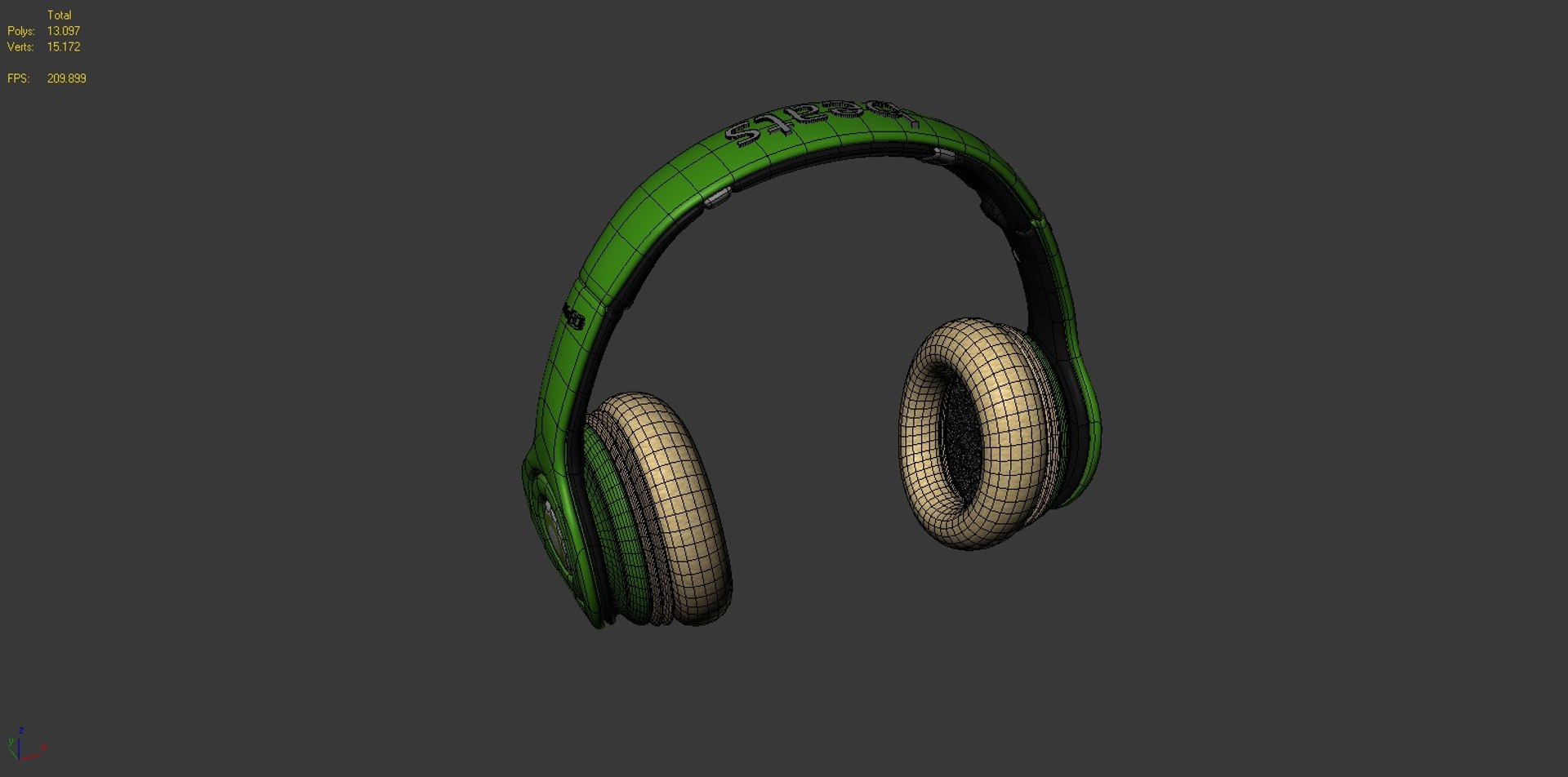 Beats Solo Hd 3d Model