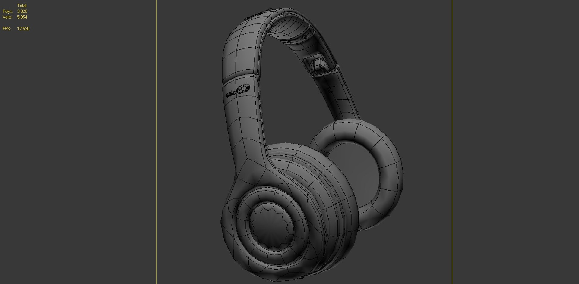 Beats Solo Hd 3d Model