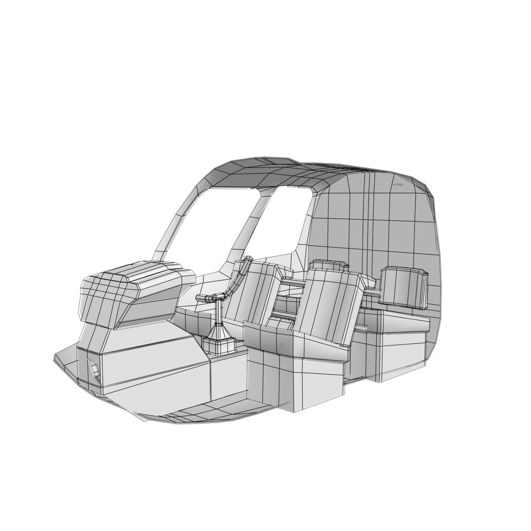 3d Helicopter Rotary Model