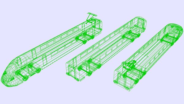 3D model gwr british rail class 802 passenger train - TurboSquid 1825156