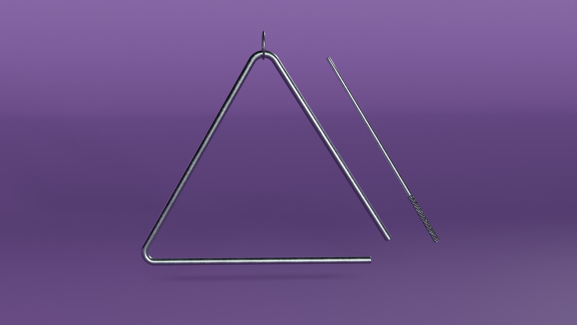 3D Triangle Musical Instrument - TurboSquid 2148439