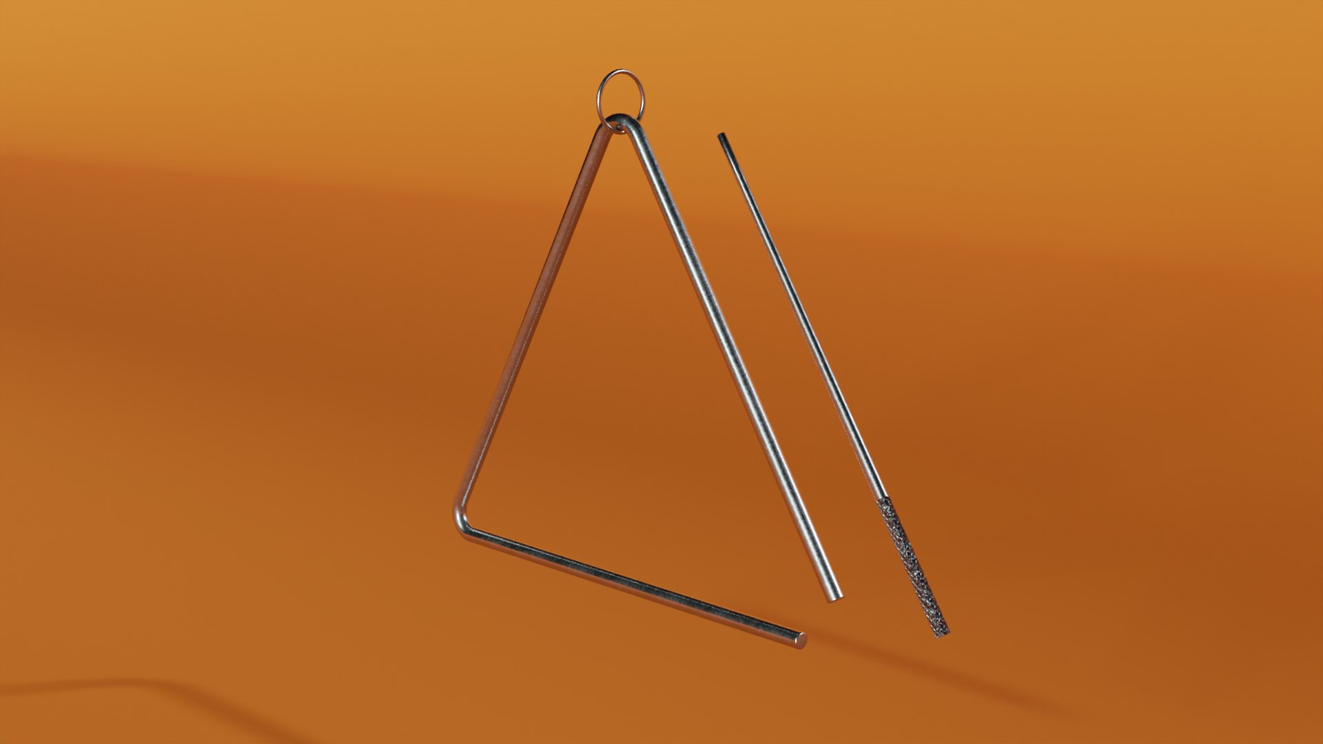 3D Triangle Musical Instrument - TurboSquid 2148439