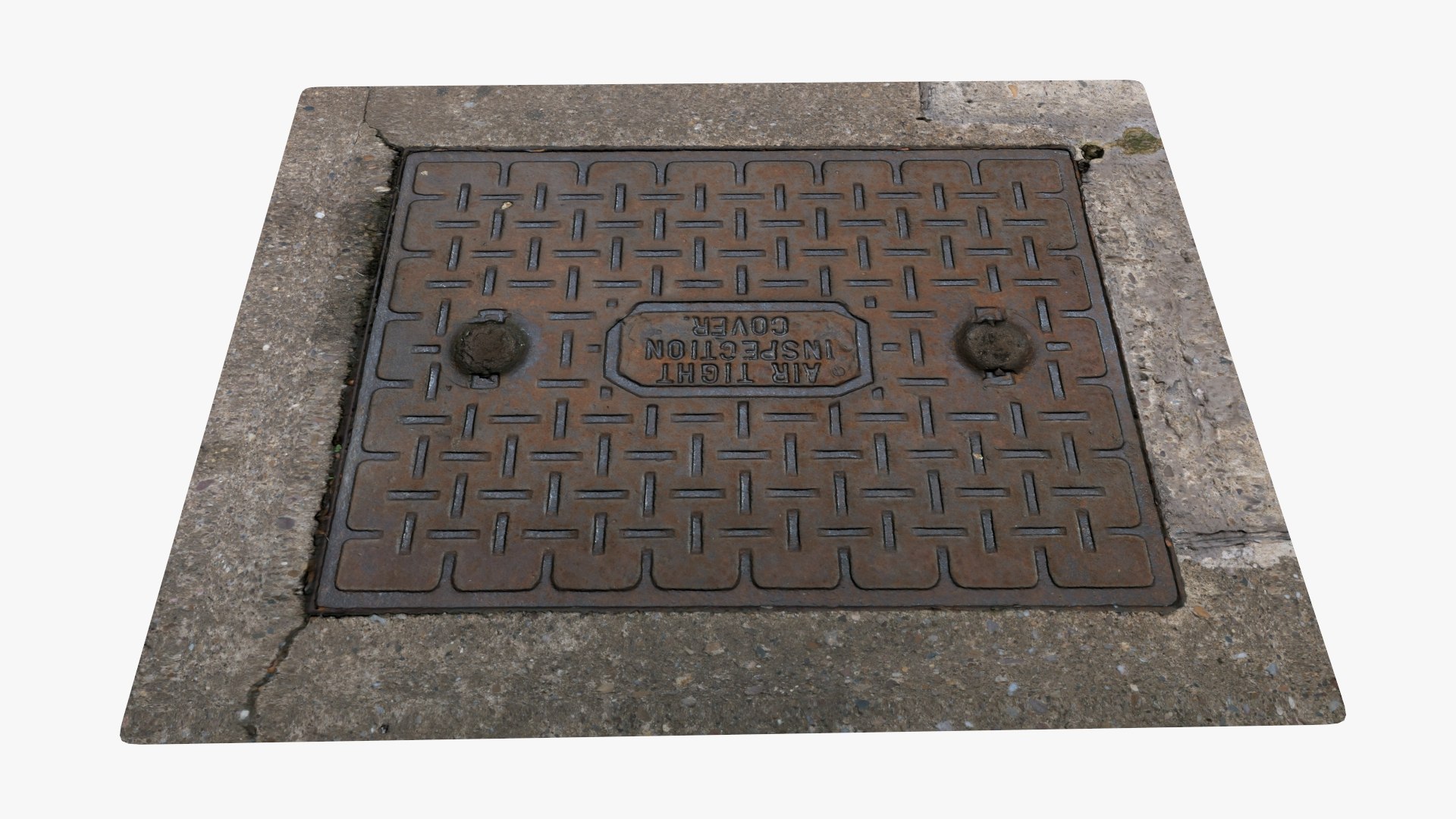 Old Manhole Cover 3D Model - TurboSquid 2078691