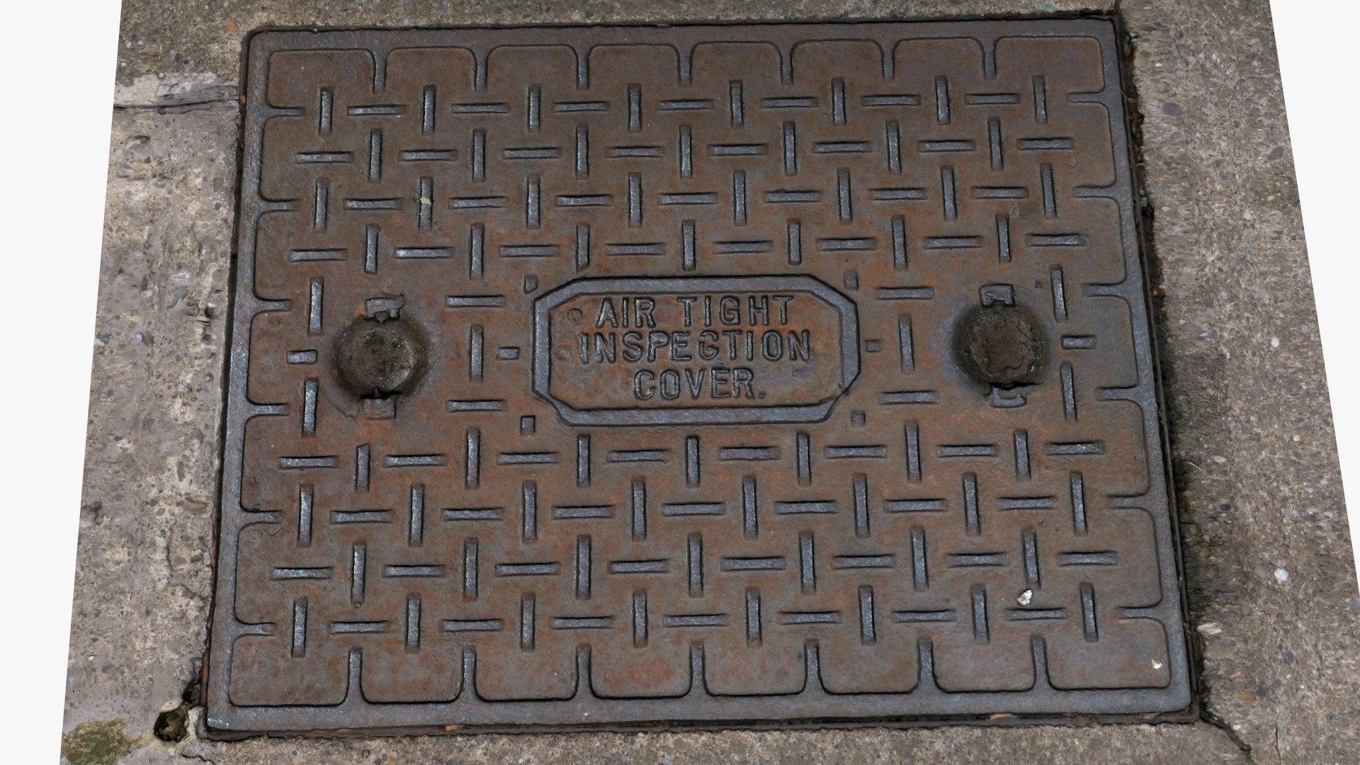 Old Manhole Cover 3D Model - TurboSquid 2078691