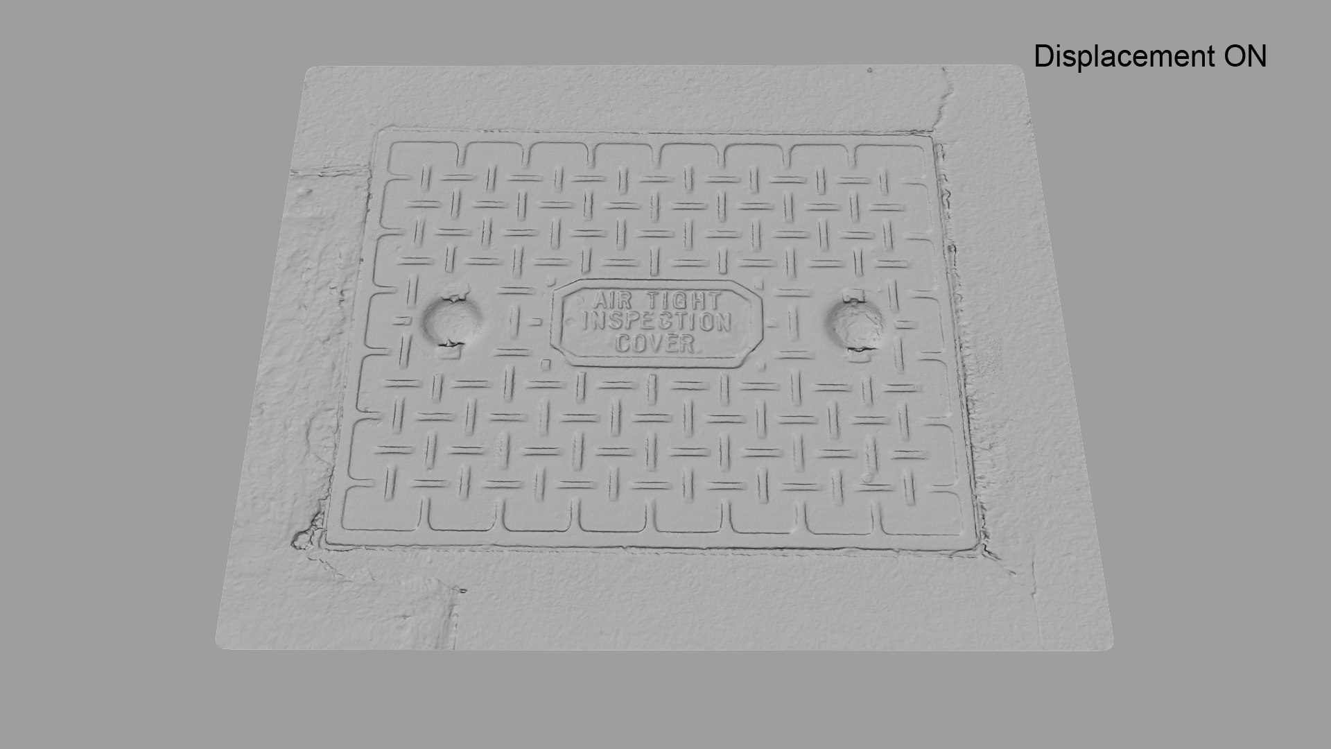 Old Manhole Cover 3D Model - TurboSquid 2078691