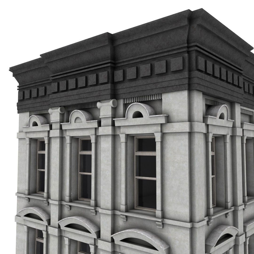 3d American Tenement House Model