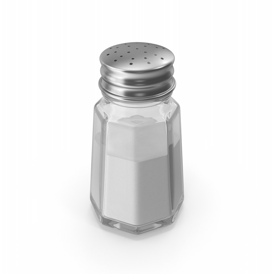 3D Salt Shaker model - TurboSquid 1857216