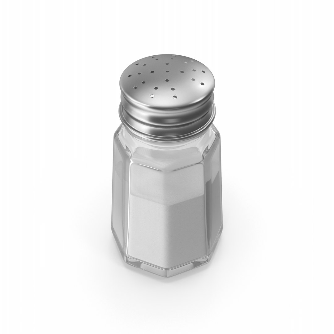 3D Salt Shaker model - TurboSquid 1857216