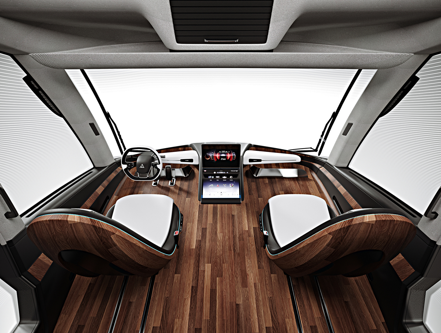 3D futuristic semi truck model - TurboSquid 1682453