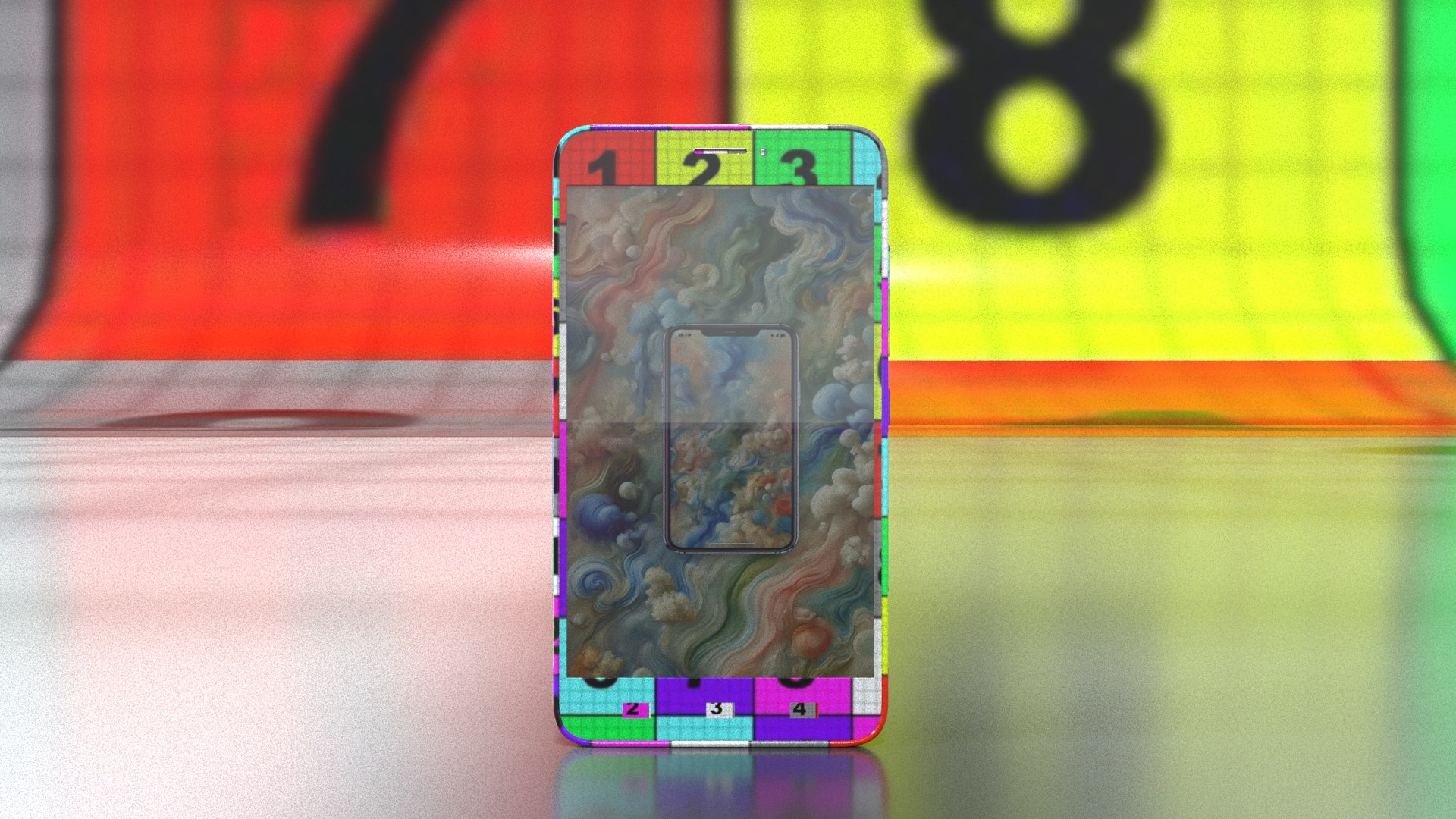 3D Laos 612 Phone Concept Model - TurboSquid 2295201
