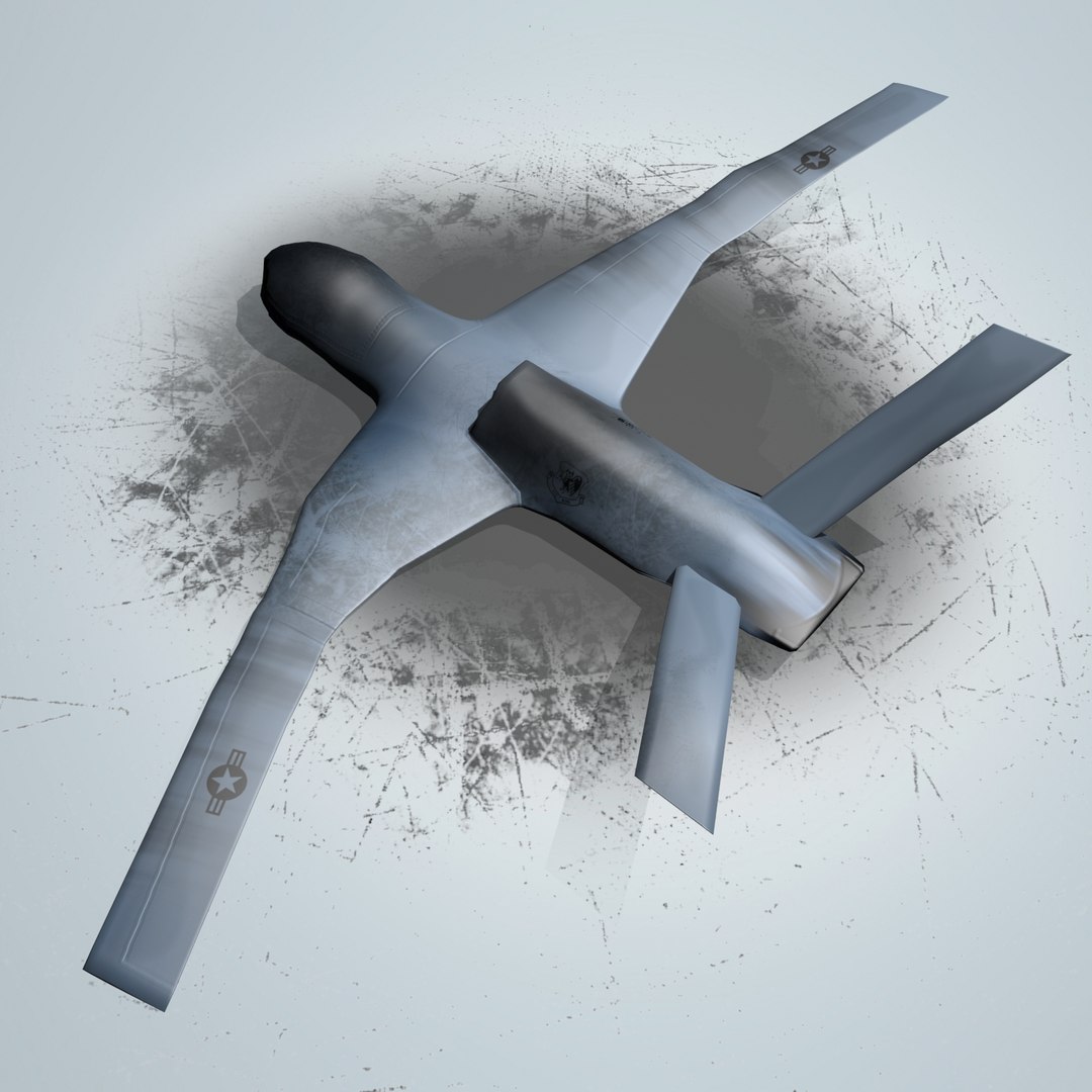 General Atomics Avenger Predator 3d Model