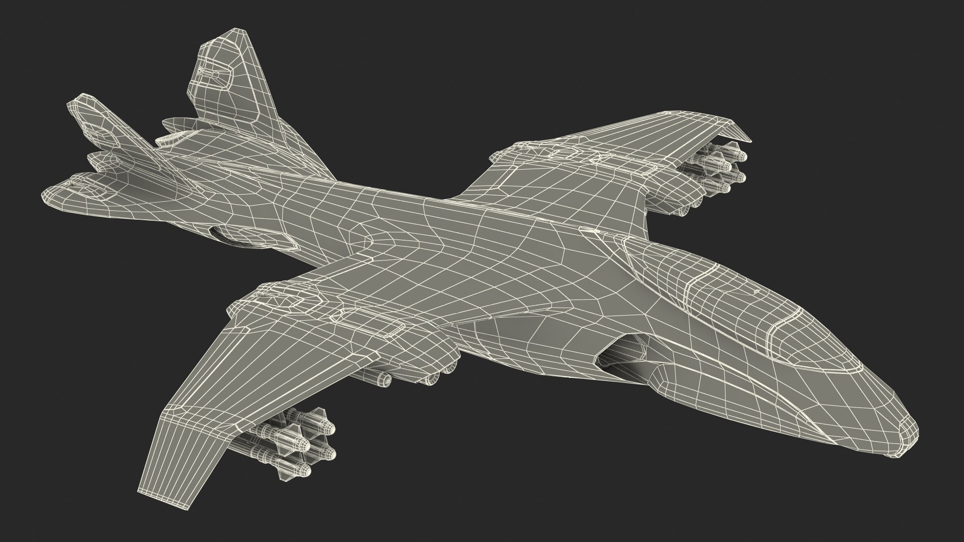 3D Futuristic Military Fighter Jet White - TurboSquid 2299924