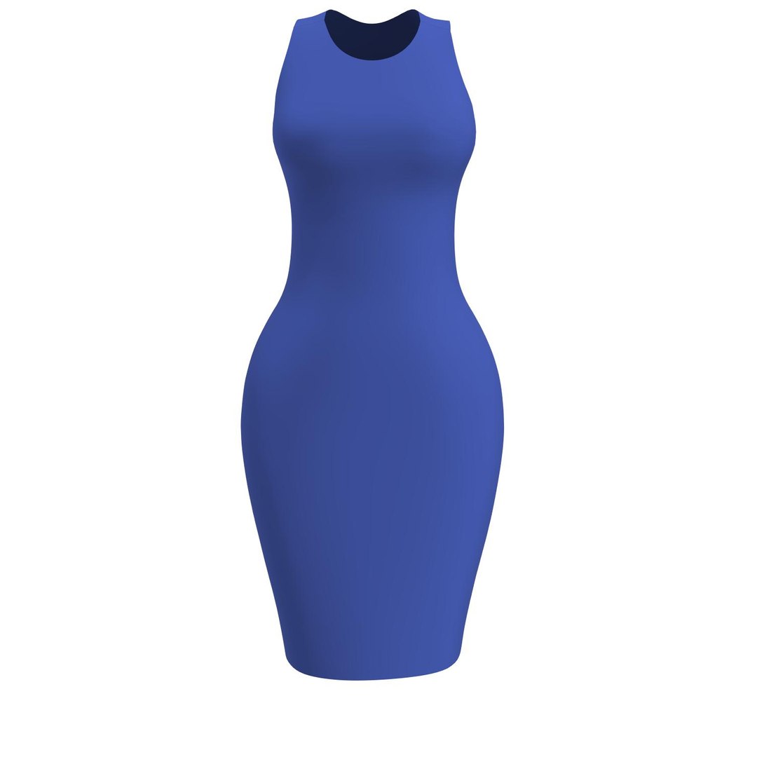 3D Marvelous Designer Simple Armless Model - TurboSquid 1630503