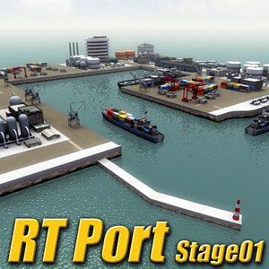 Port Terminal 3D Models for Download | TurboSquid