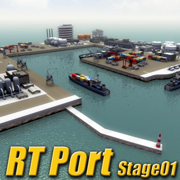 Port Terminal 3D Models for Download | TurboSquid