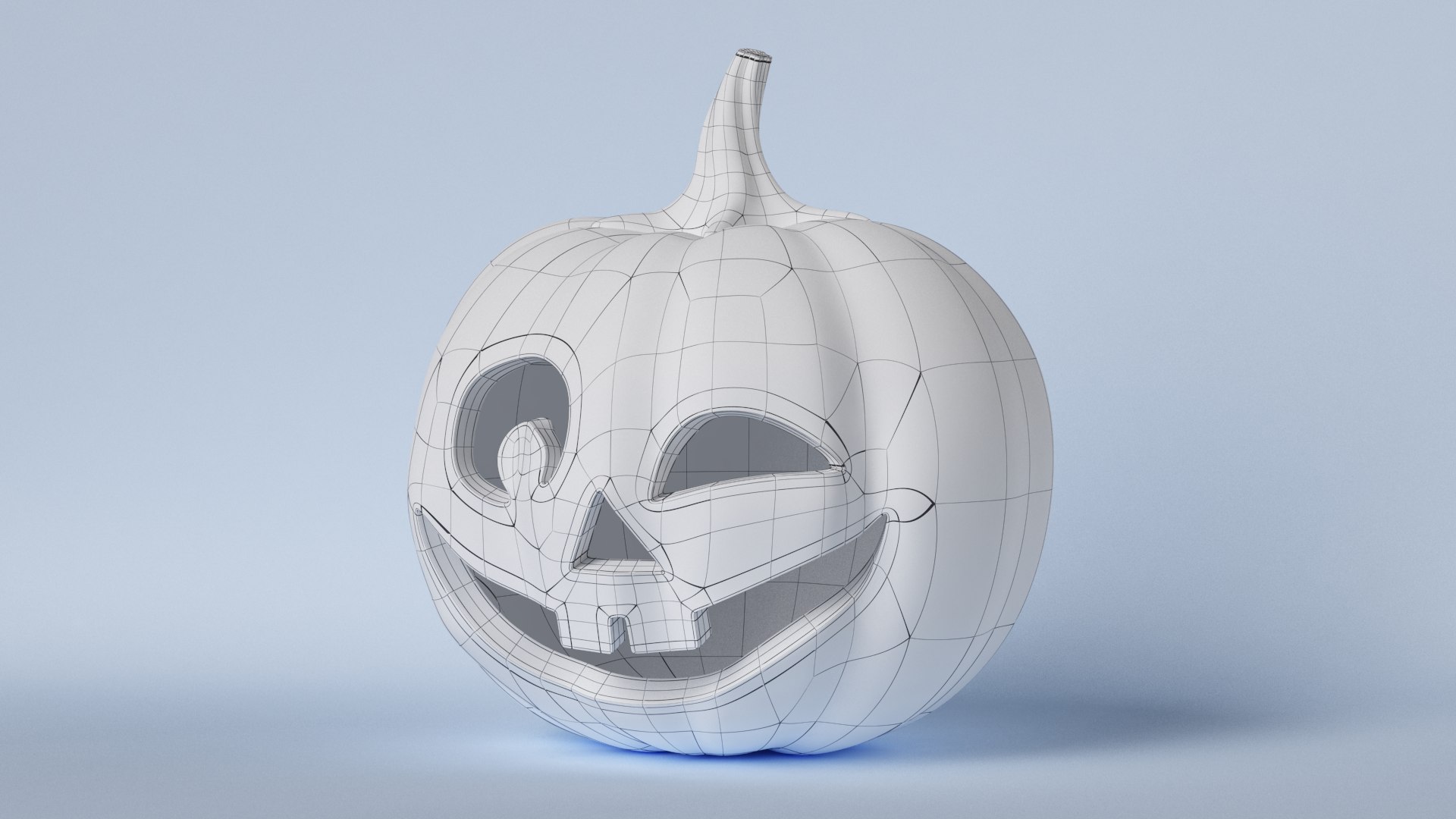 3D Pumpkin Face 05 - TurboSquid 1532387