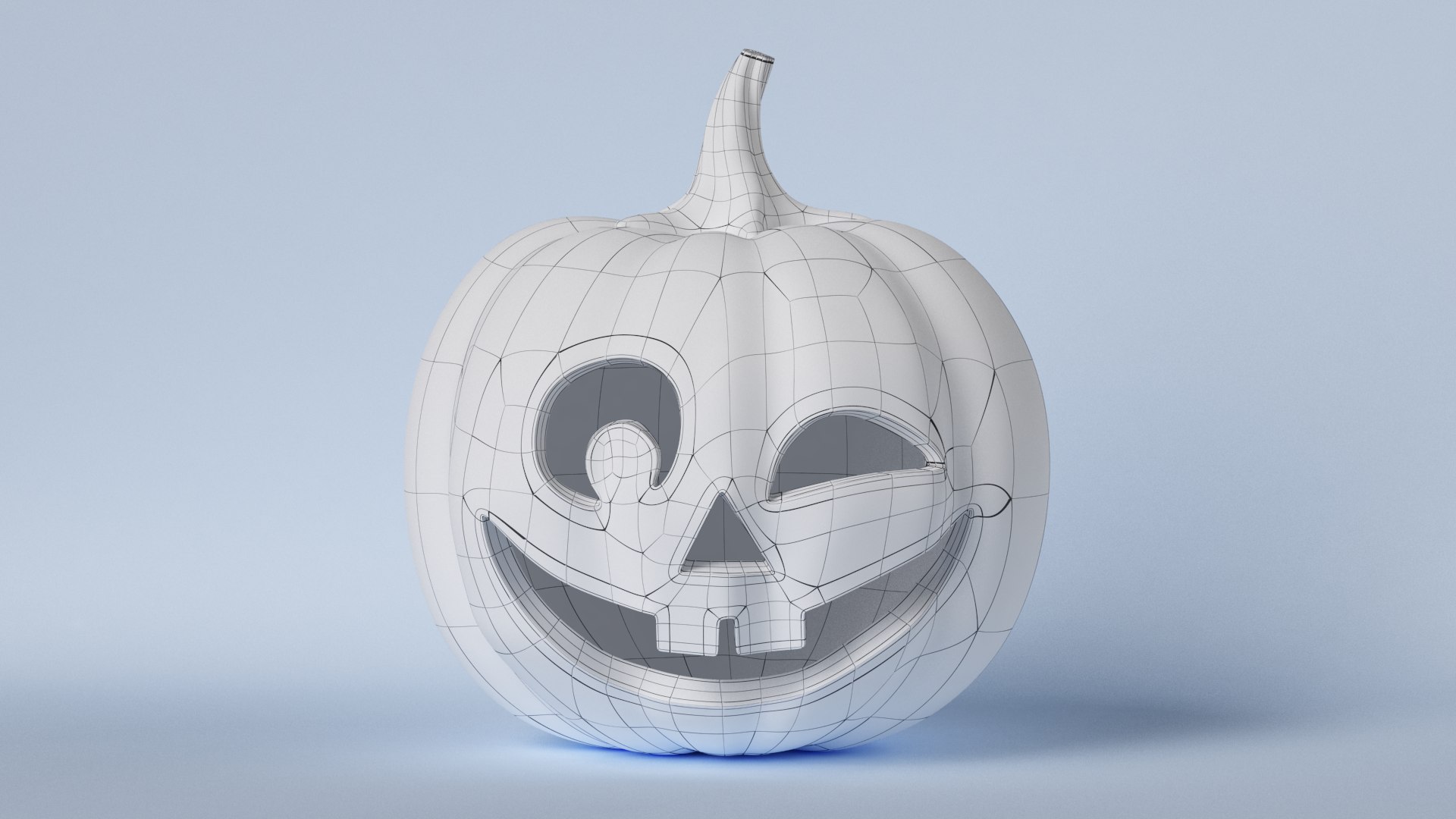3D Pumpkin Face 05 - TurboSquid 1532387