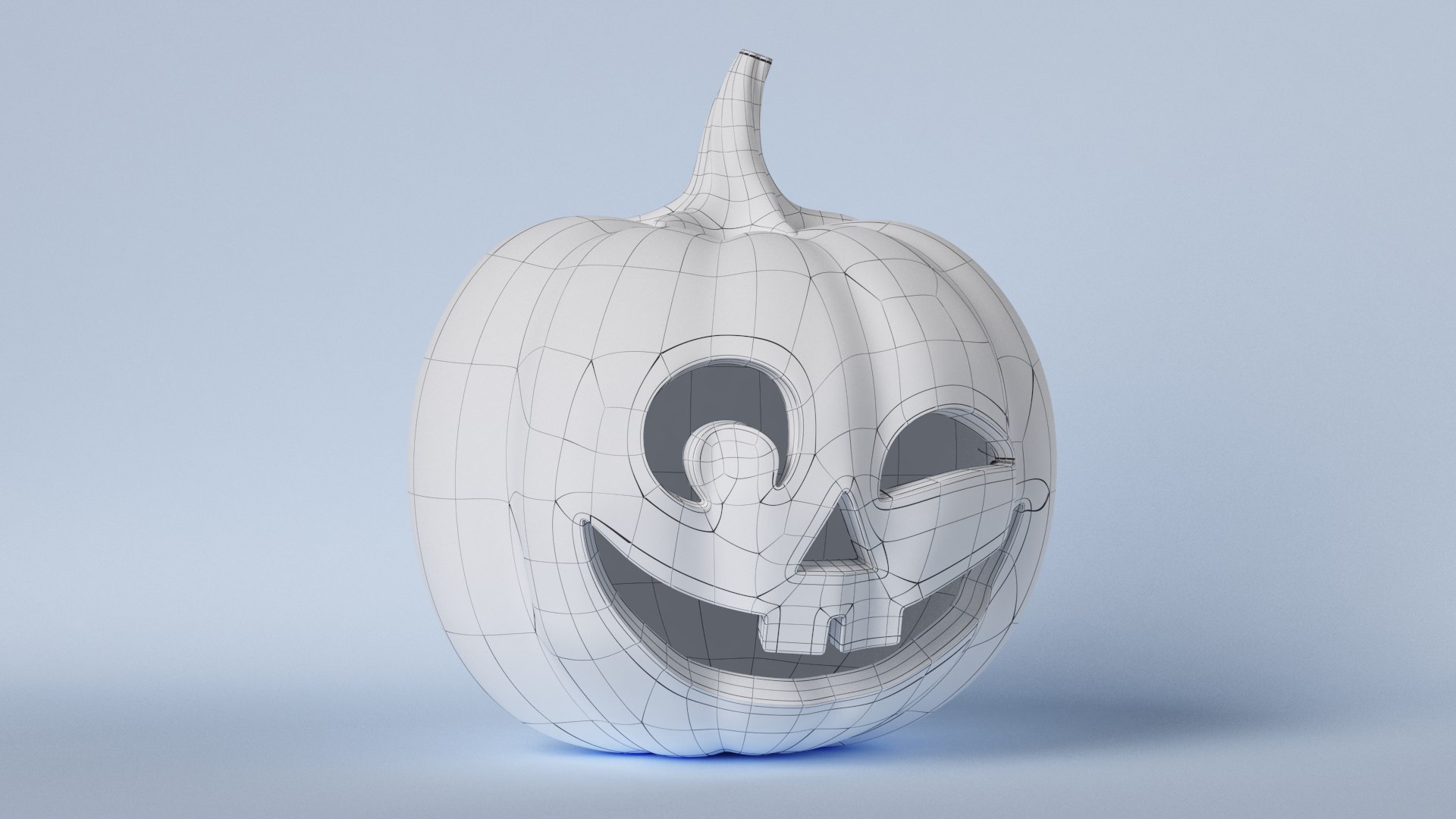 3D Pumpkin Face 05 - TurboSquid 1532387