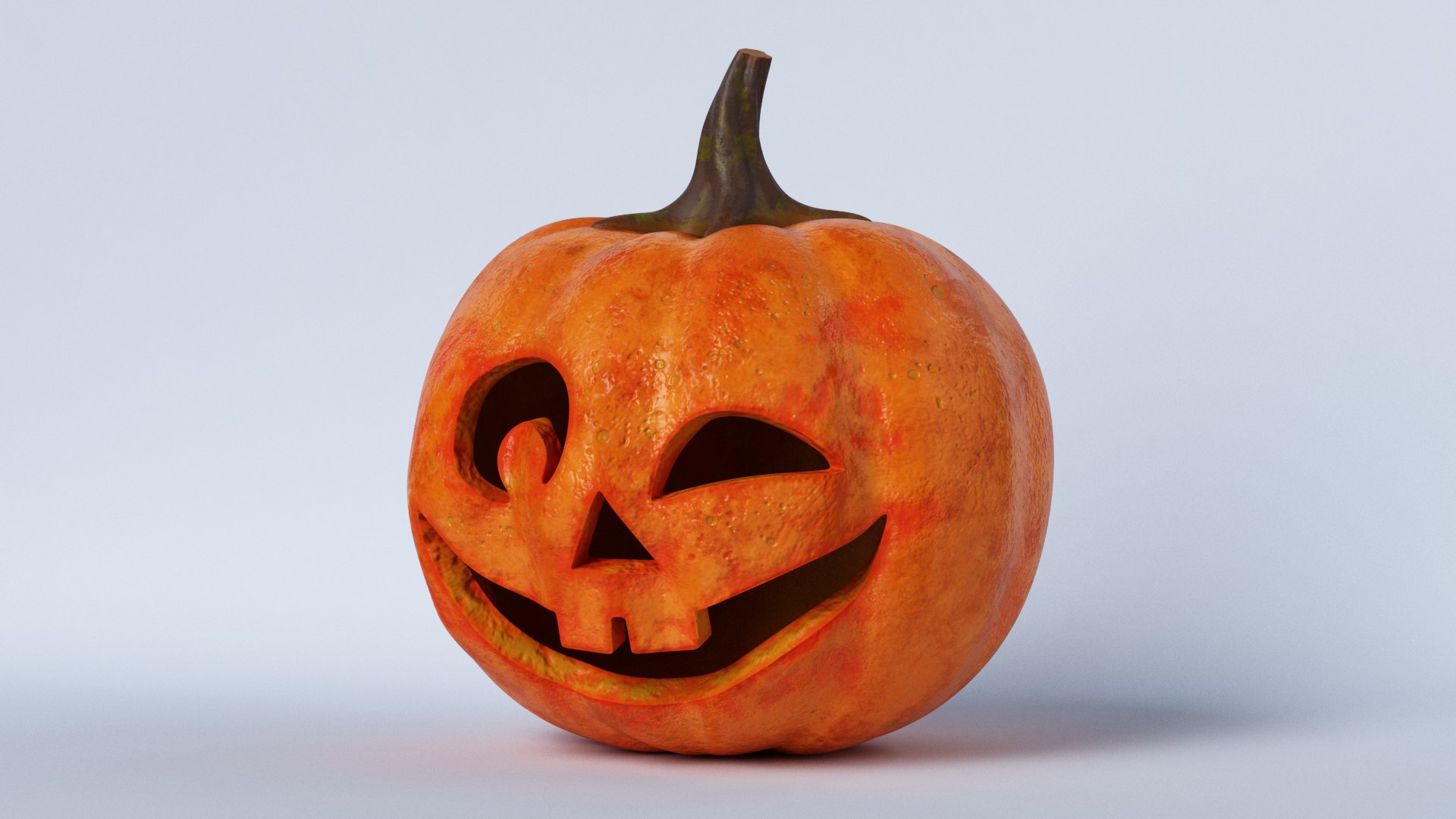 3D Pumpkin Face 05 - TurboSquid 1532387