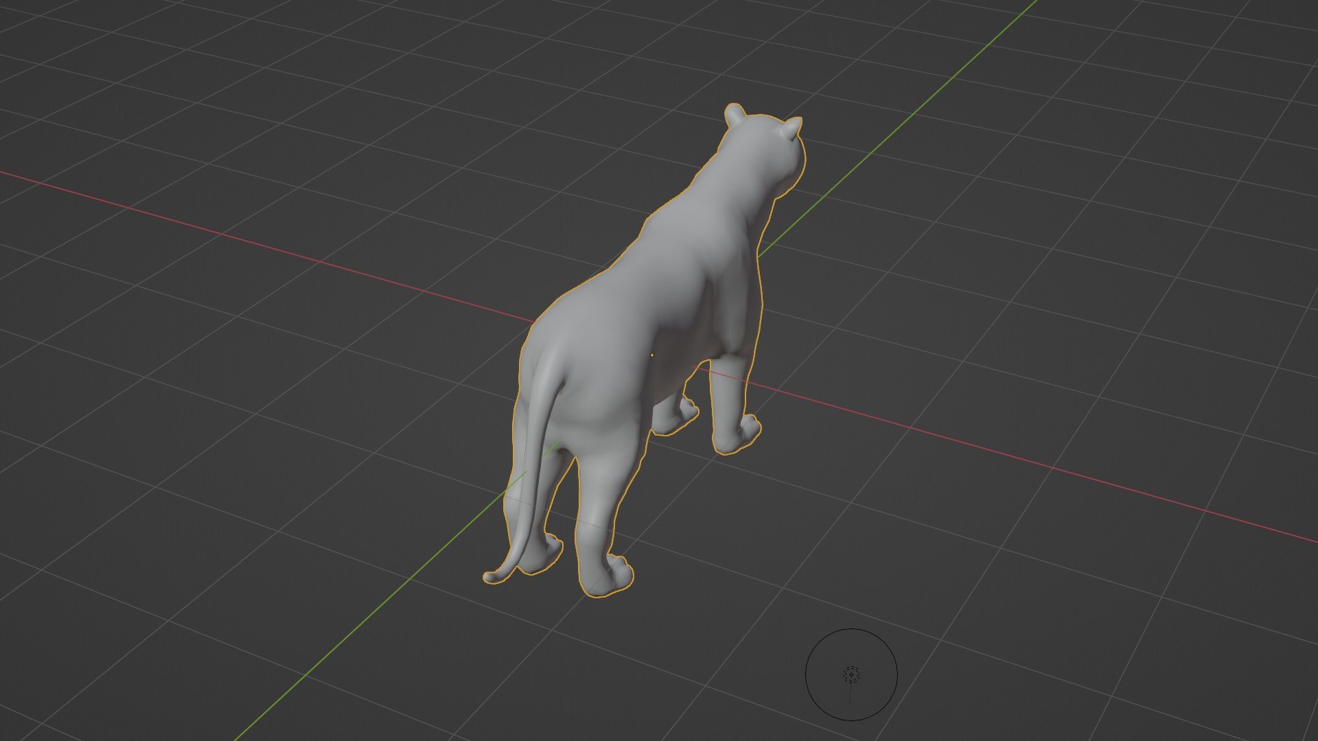 Tiger Basemesh 3D - TurboSquid 2045691