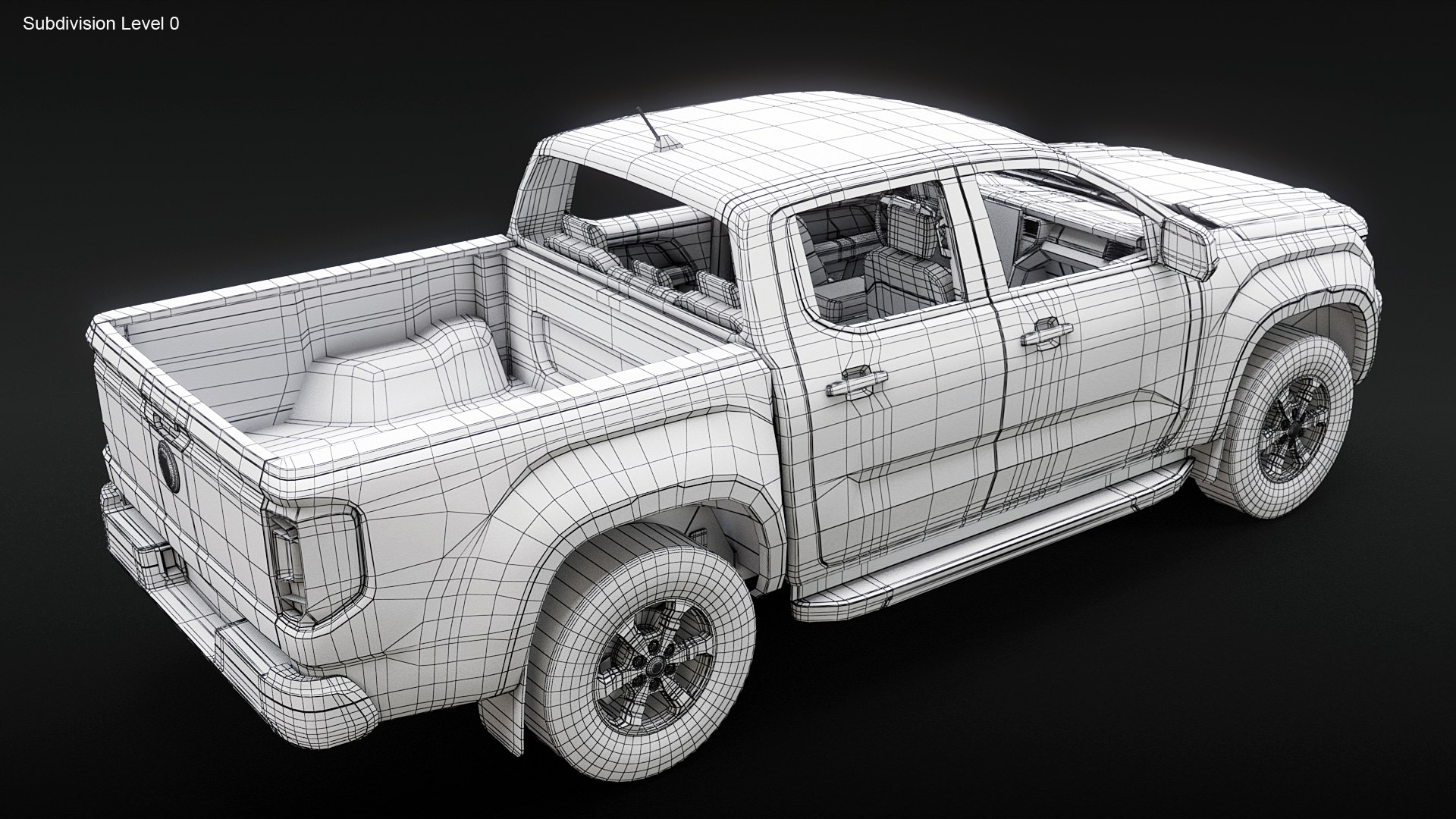 3D model VW Amarok 2024 Style - TurboSquid 2146431
