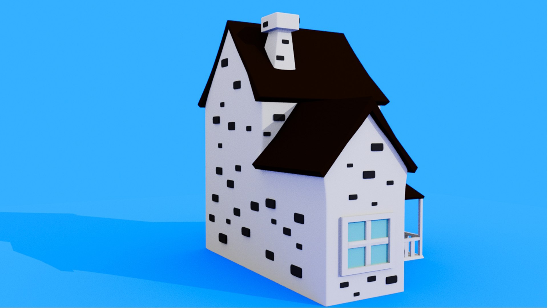 Dalmatian House Model - TurboSquid 2083502