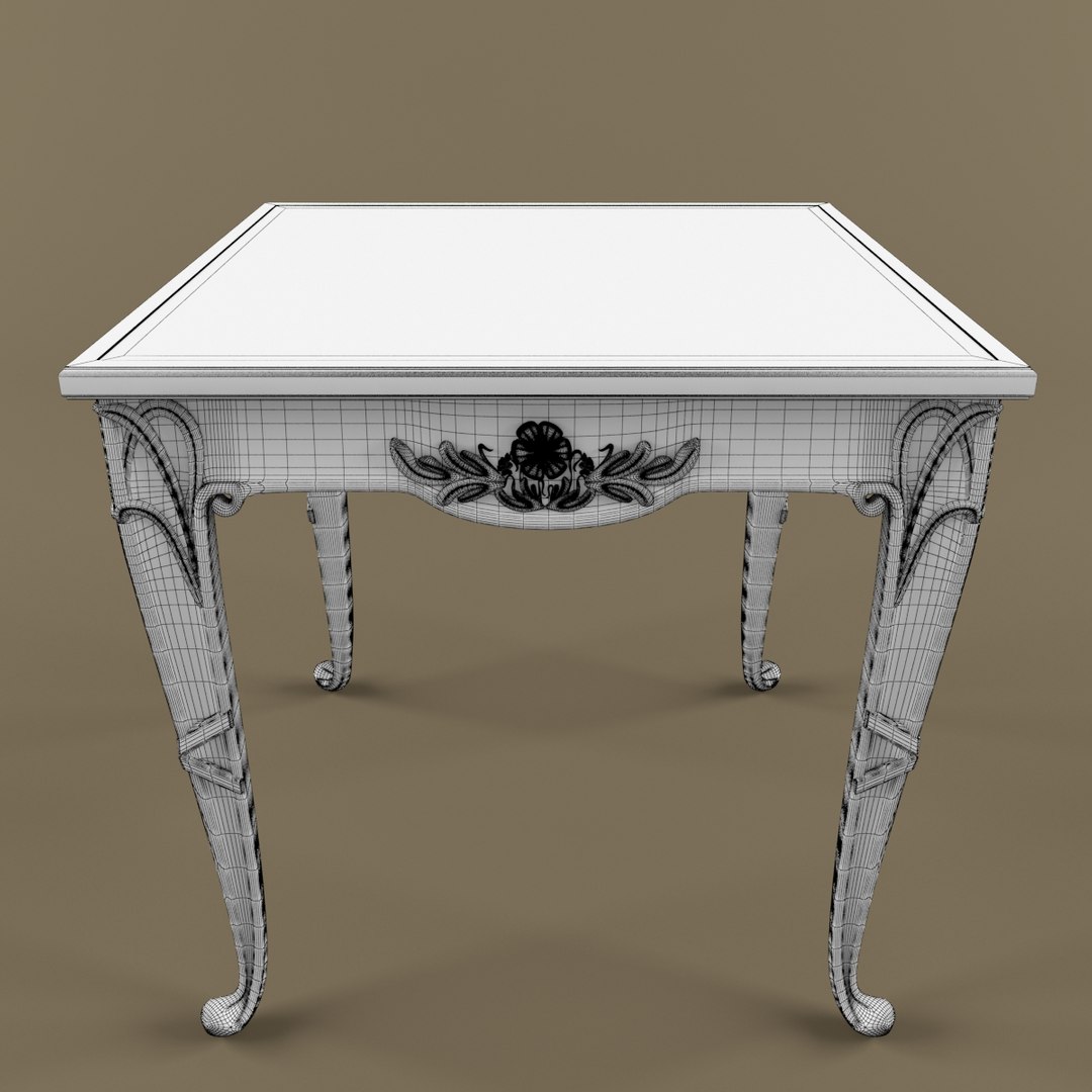 3d Square Coffee Table