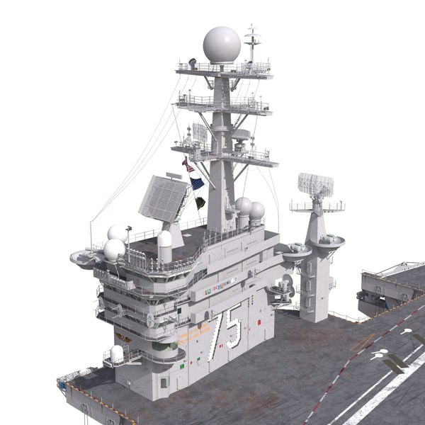 uss harry s truman 3d model