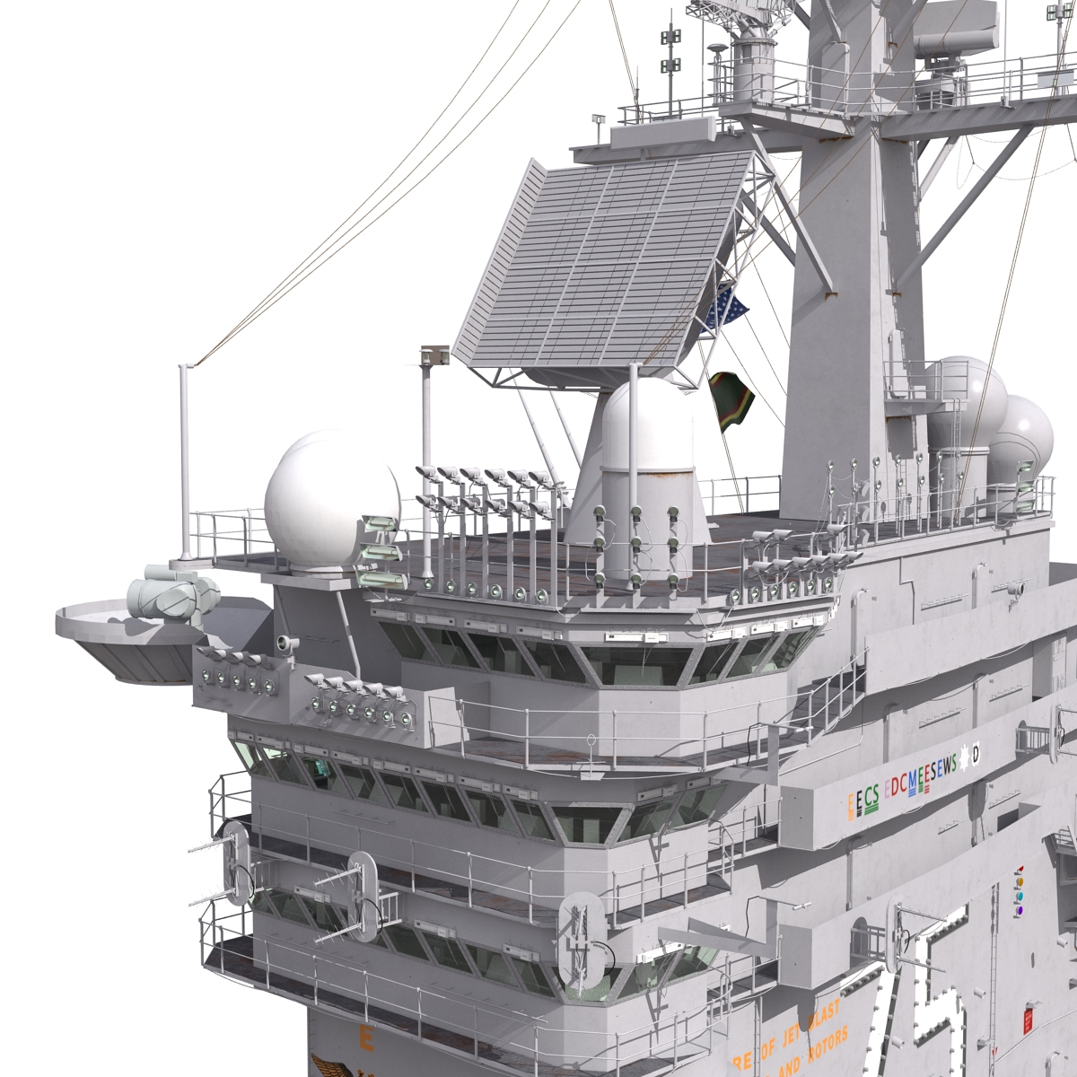 uss harry s truman 3d model