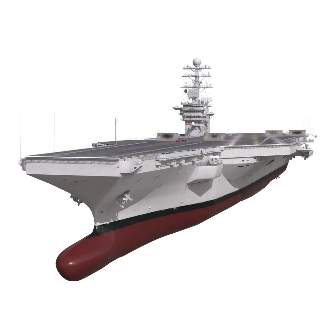 uss harry s truman 3d model