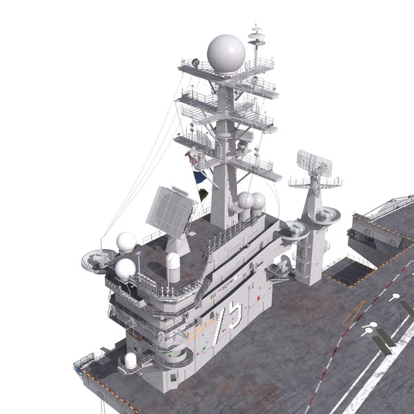 uss harry s truman 3d model