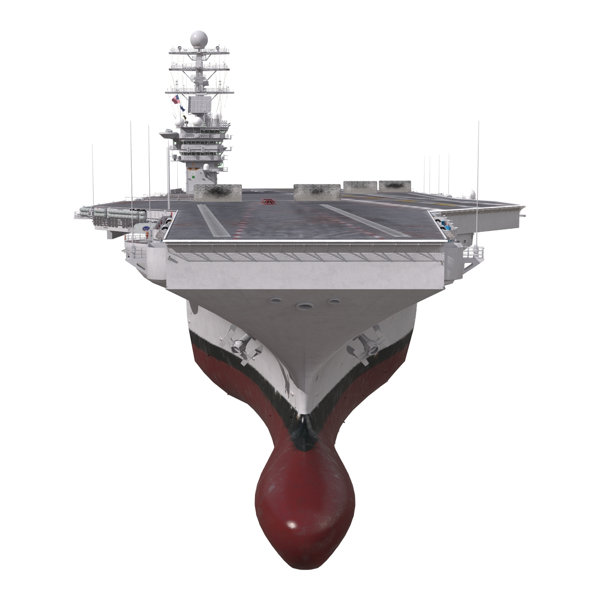 uss harry s truman 3d model