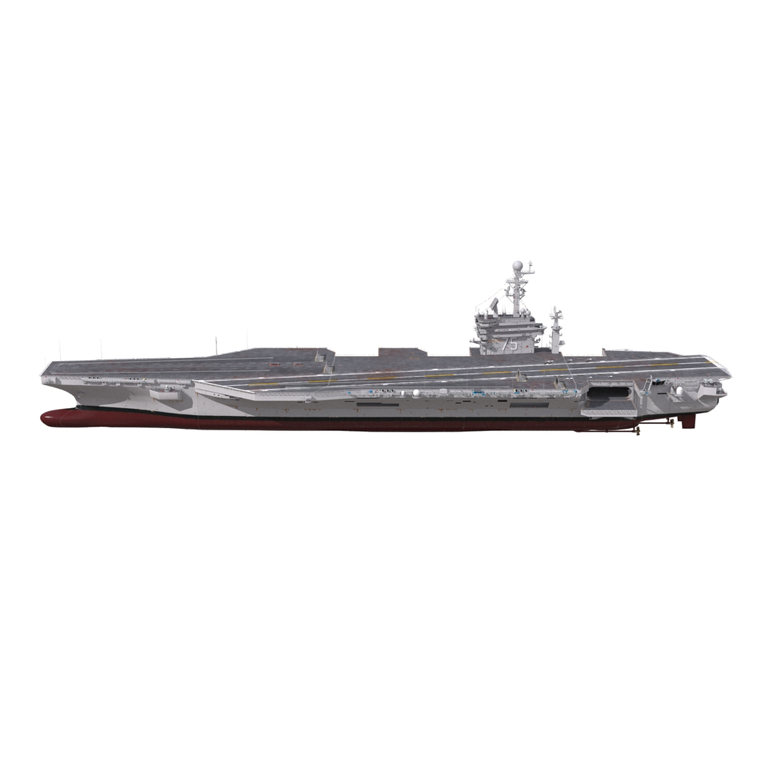 uss harry s truman 3d model