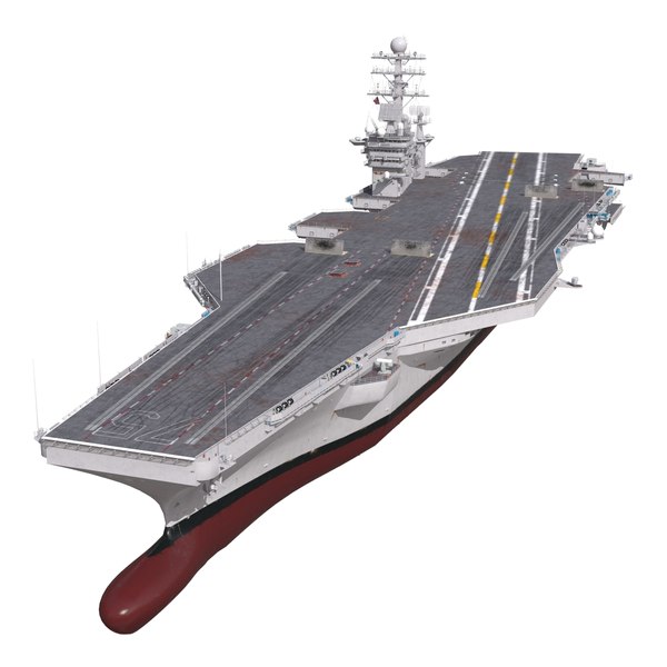 uss harry s truman 3d model