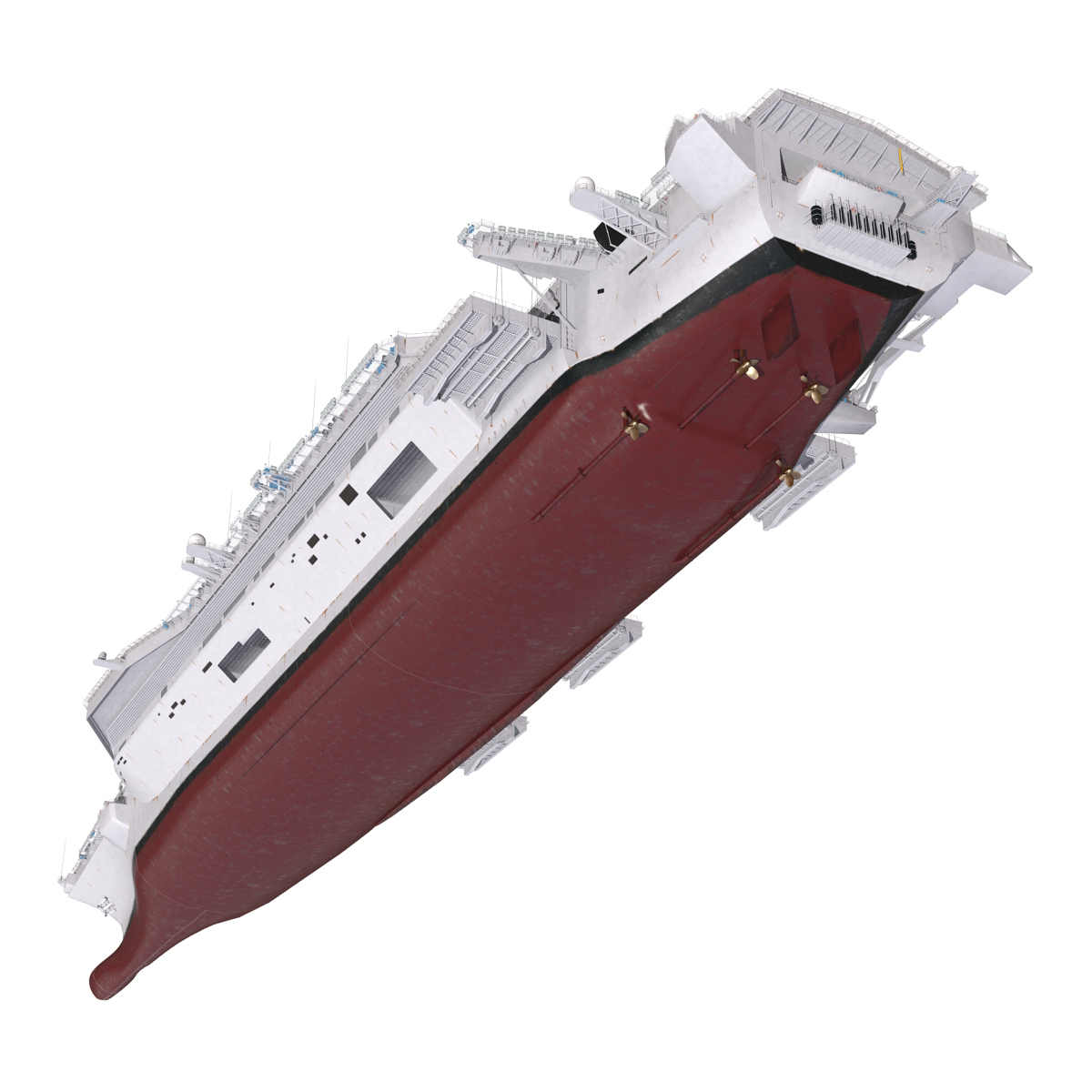 uss harry s truman 3d model