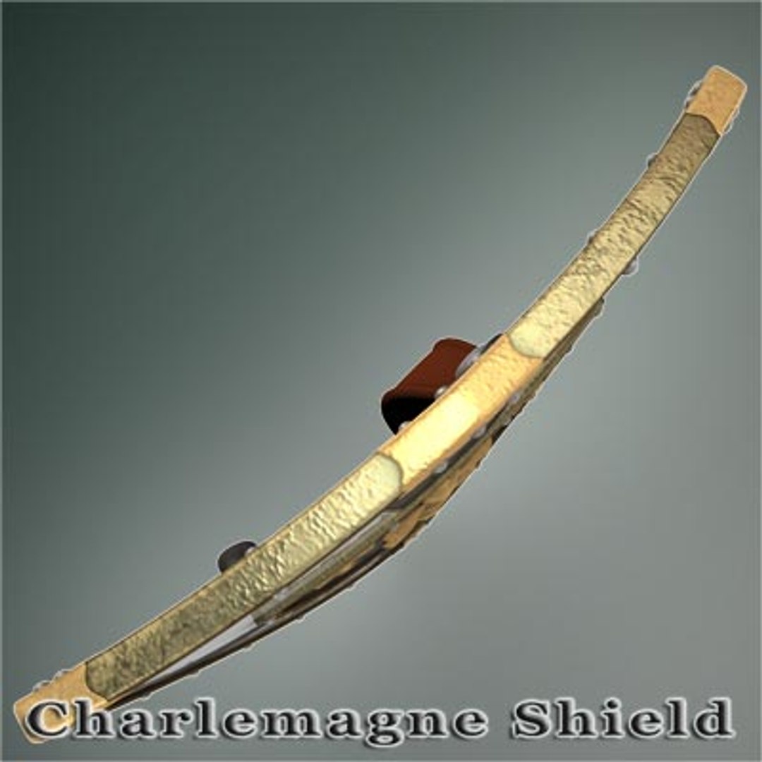 3d Charlemagne Shield