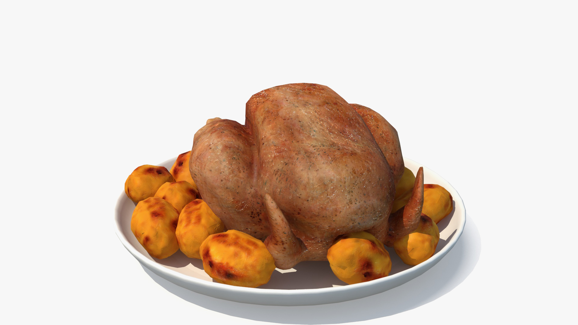 Thanksgiving Turkey 3d Model