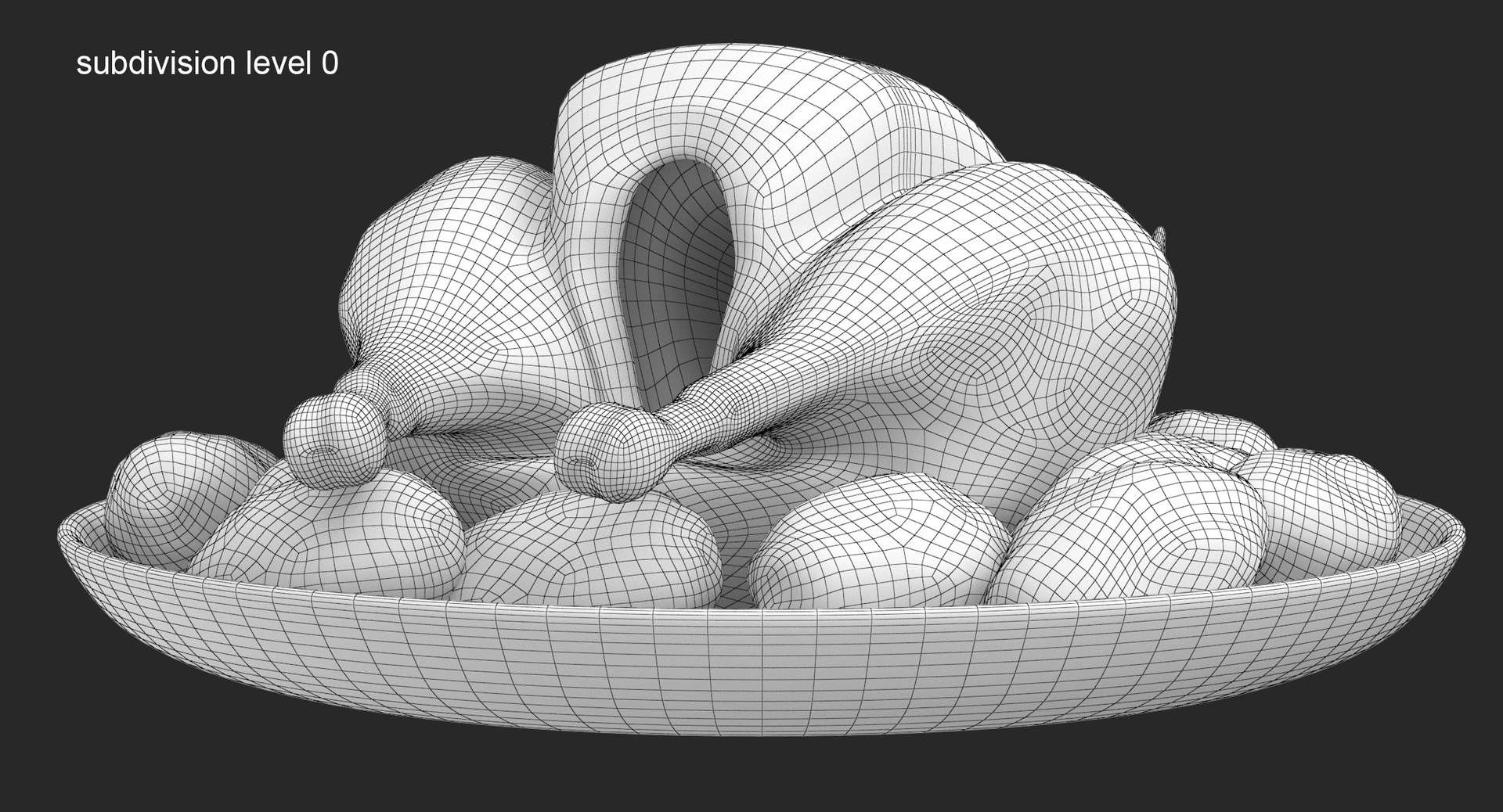 thanksgiving turkey 3d model