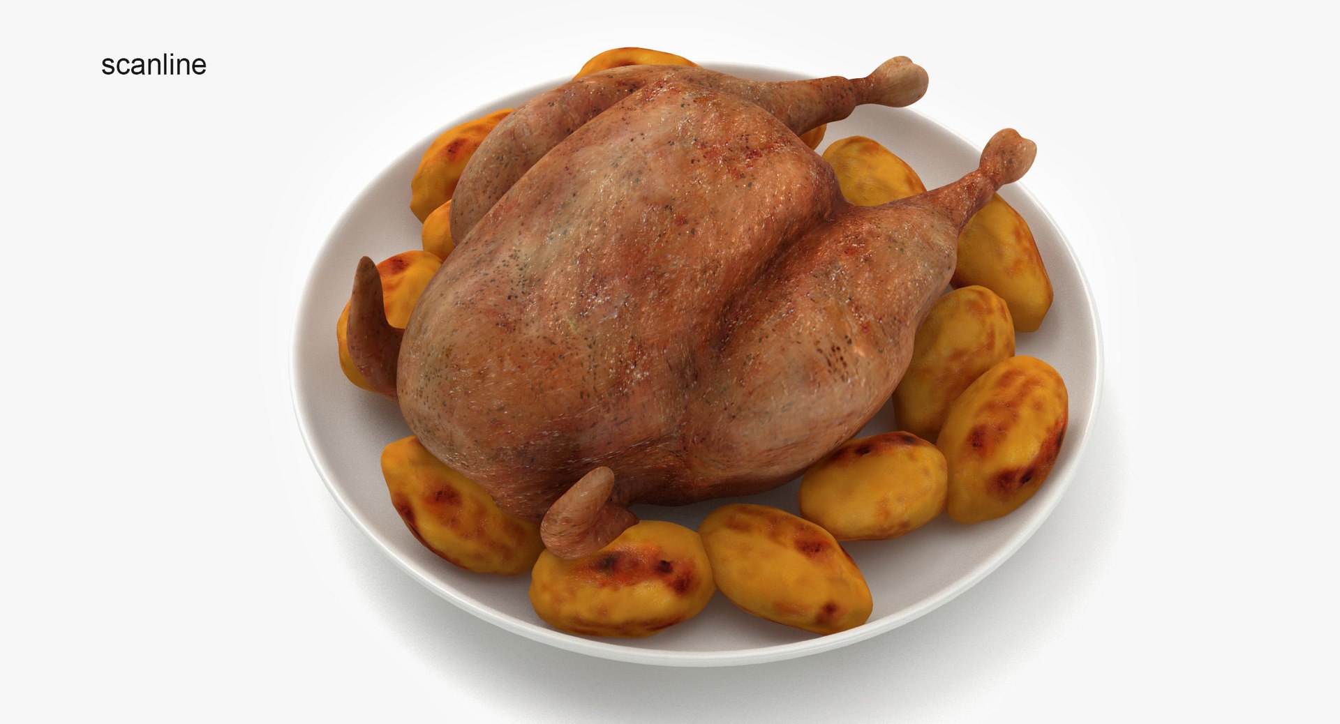 Thanksgiving Turkey 3d Model