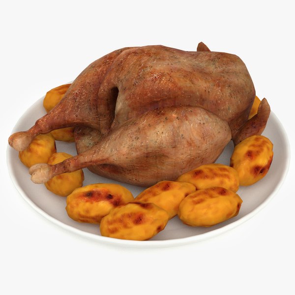 Roast Turkey 3D Models for Download | TurboSquid
