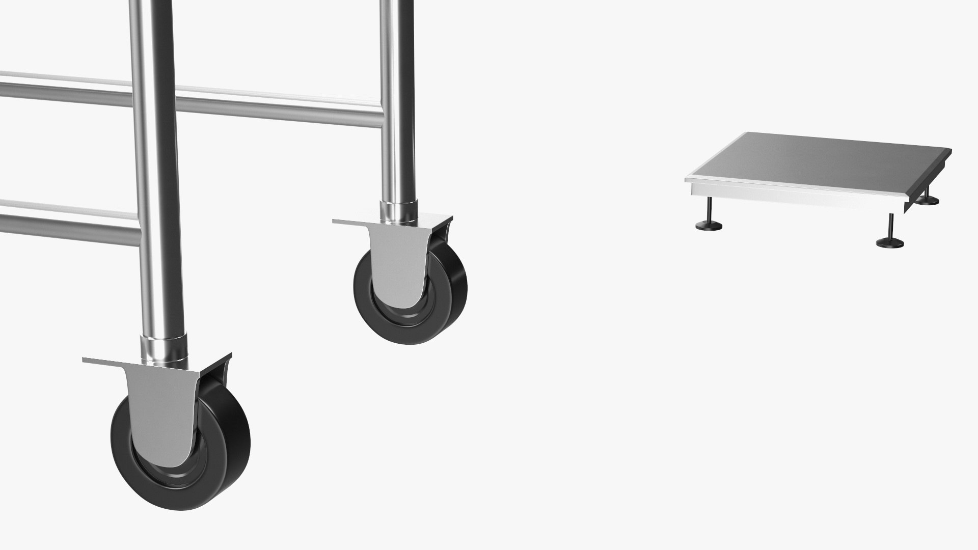 3D Model Pit Stop Wheel Cart - TurboSquid 2311914